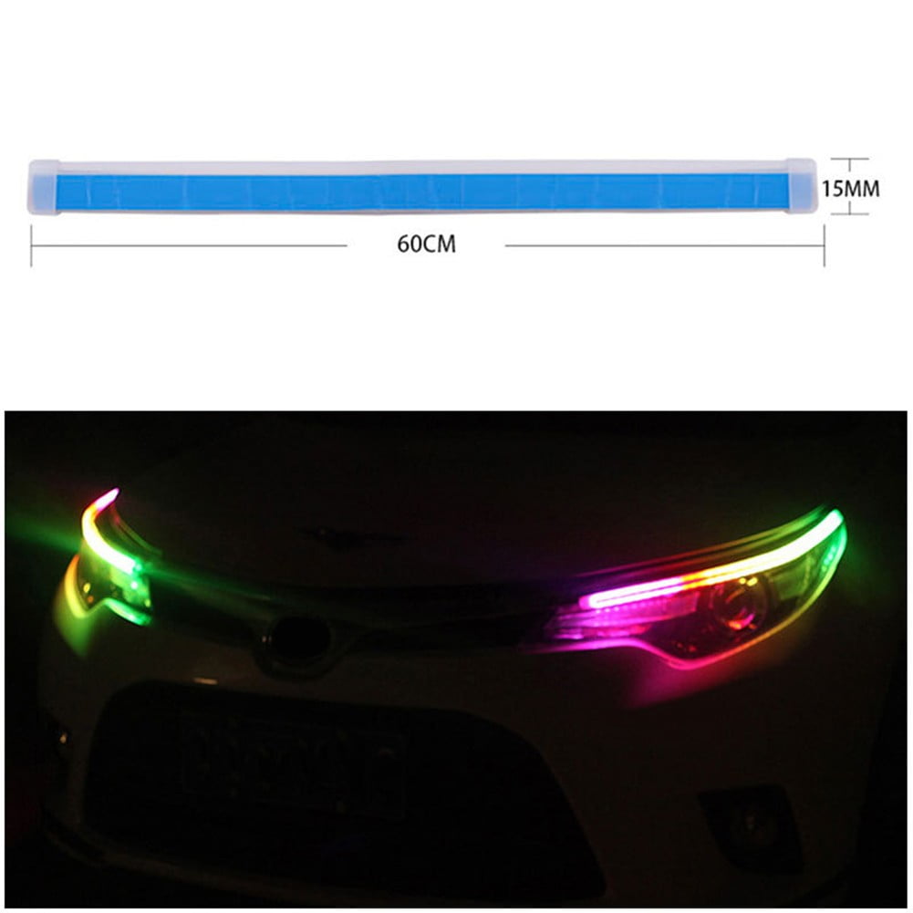 DAMIFU Led Turn Signals Led Light Strips Daytime Running Lights ...