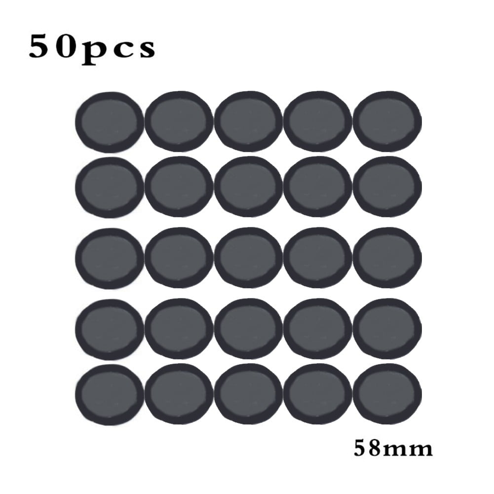 DAMIFU Motorcycle Bike Ultra Thin Tire Patches Fast Repair Tools 58mm ...