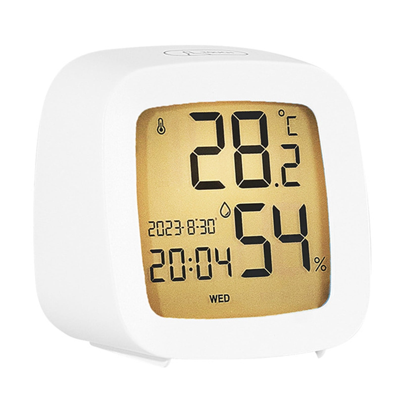 DAMIFU Multi Functional LCD Clock with Alarm for Temperature and ...