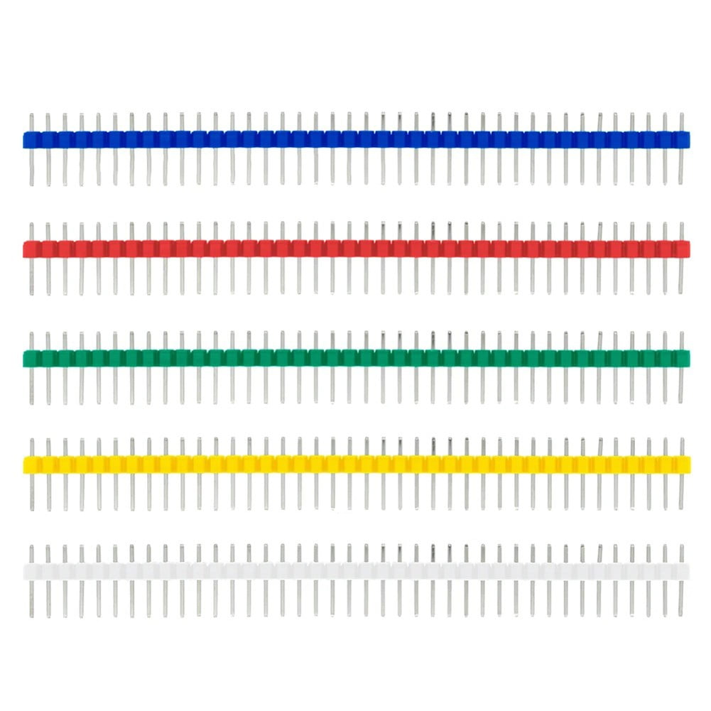 DAMIFU New Parctical Header Connector Single Row Male 30pcs 40PIN ...