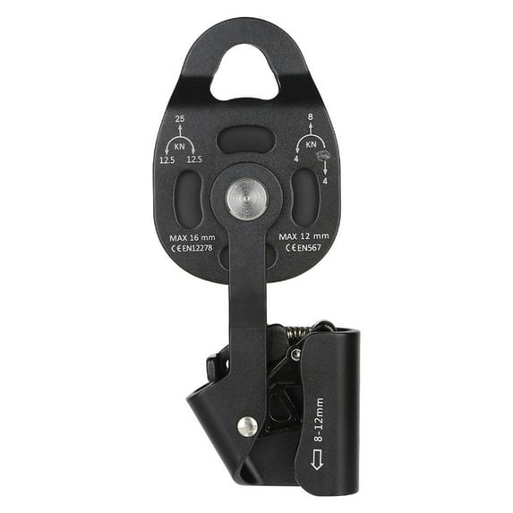 DAMIFU One-Way Pulley Lifting Heavy Objects Pull-Up Tool Ascenders ...