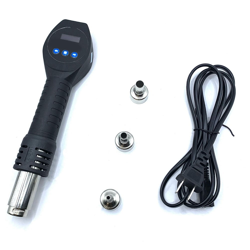 DAMIFU Portable Handheld 550W Hot Air Torch PID Temperature Adjustable ...