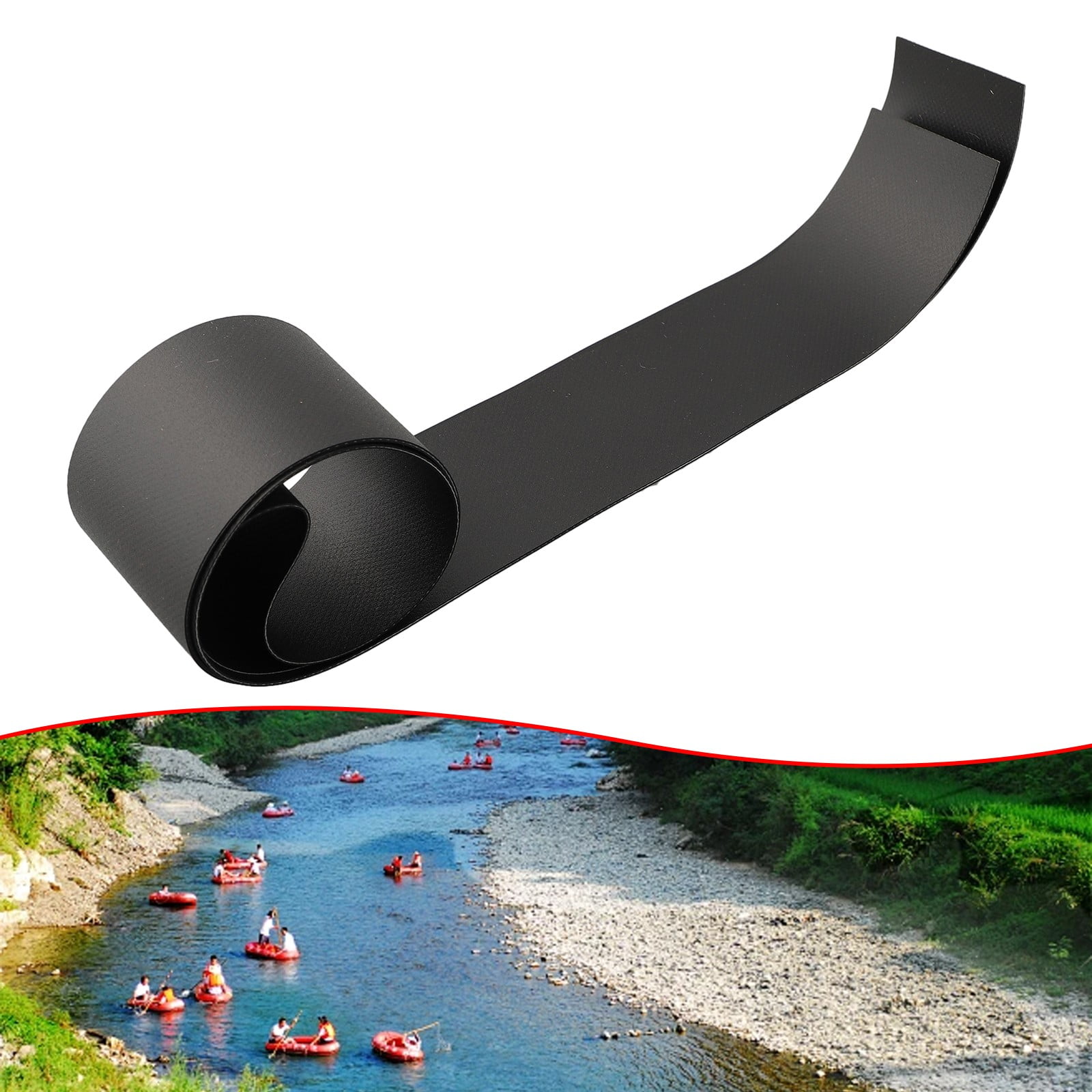 DAMIFU Practical PVC Repair Sheet for Inflatable Boats and Rubber ...