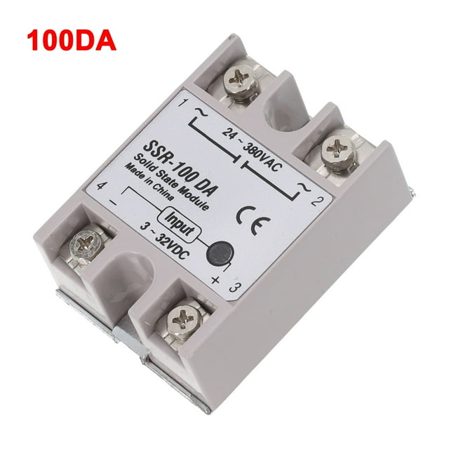 DAMIFU Quality single-phase solid state relay SSR-10-100DA with DC ...