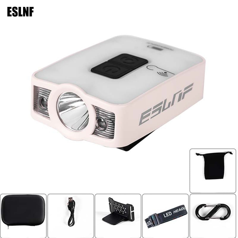 DAMIFU Sensor Cap Light Led Clip On Light Outdoor Camping Headlight ...