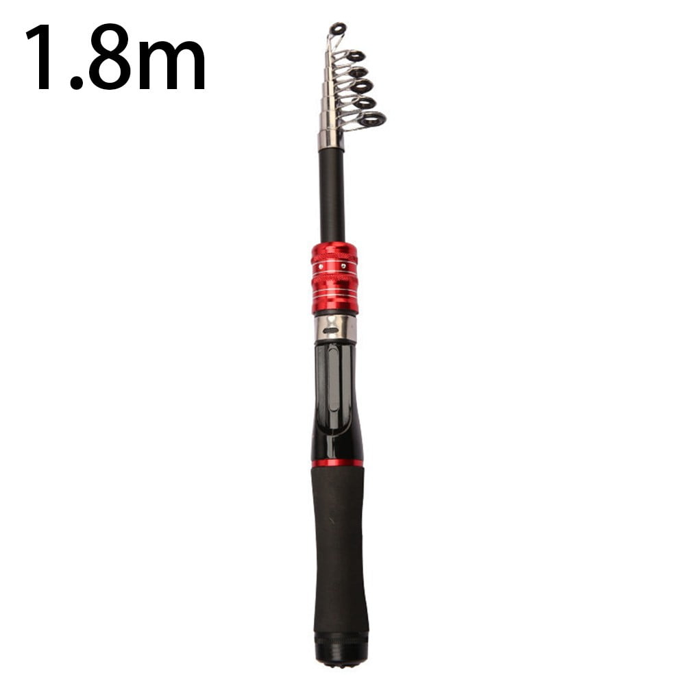 DAMIFU Short Section Sea Rod and Road Sub Rod Carbon Fiber Telescopic ...