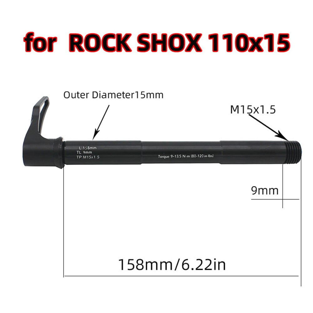DAMIFU Skewers Release Lever 100 110 *15 Components For-ROCK Fork Front ...