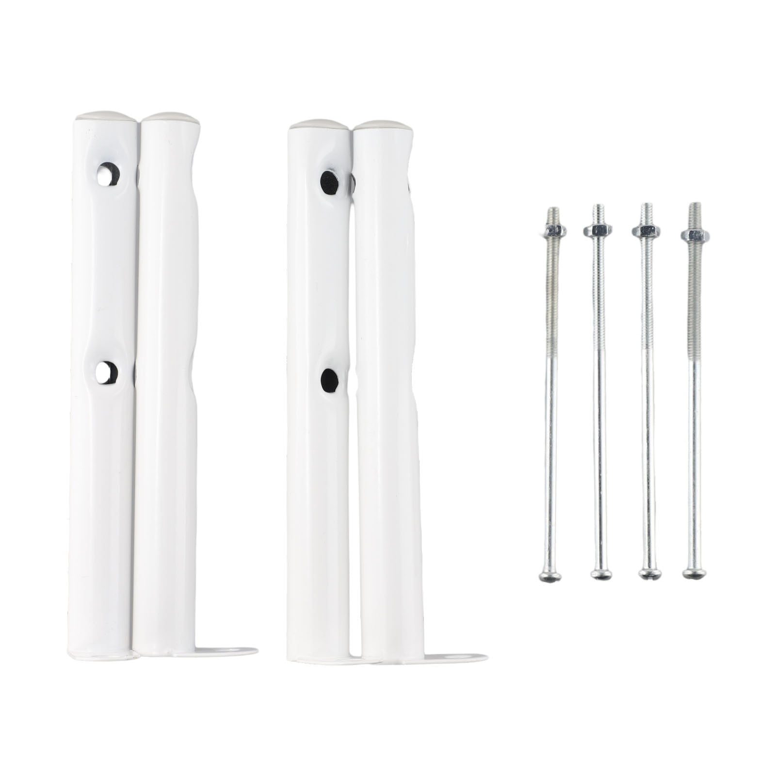 DAMIFU Sleek and Sturdy Steel Support Feet for Vertical Cast Iron ...