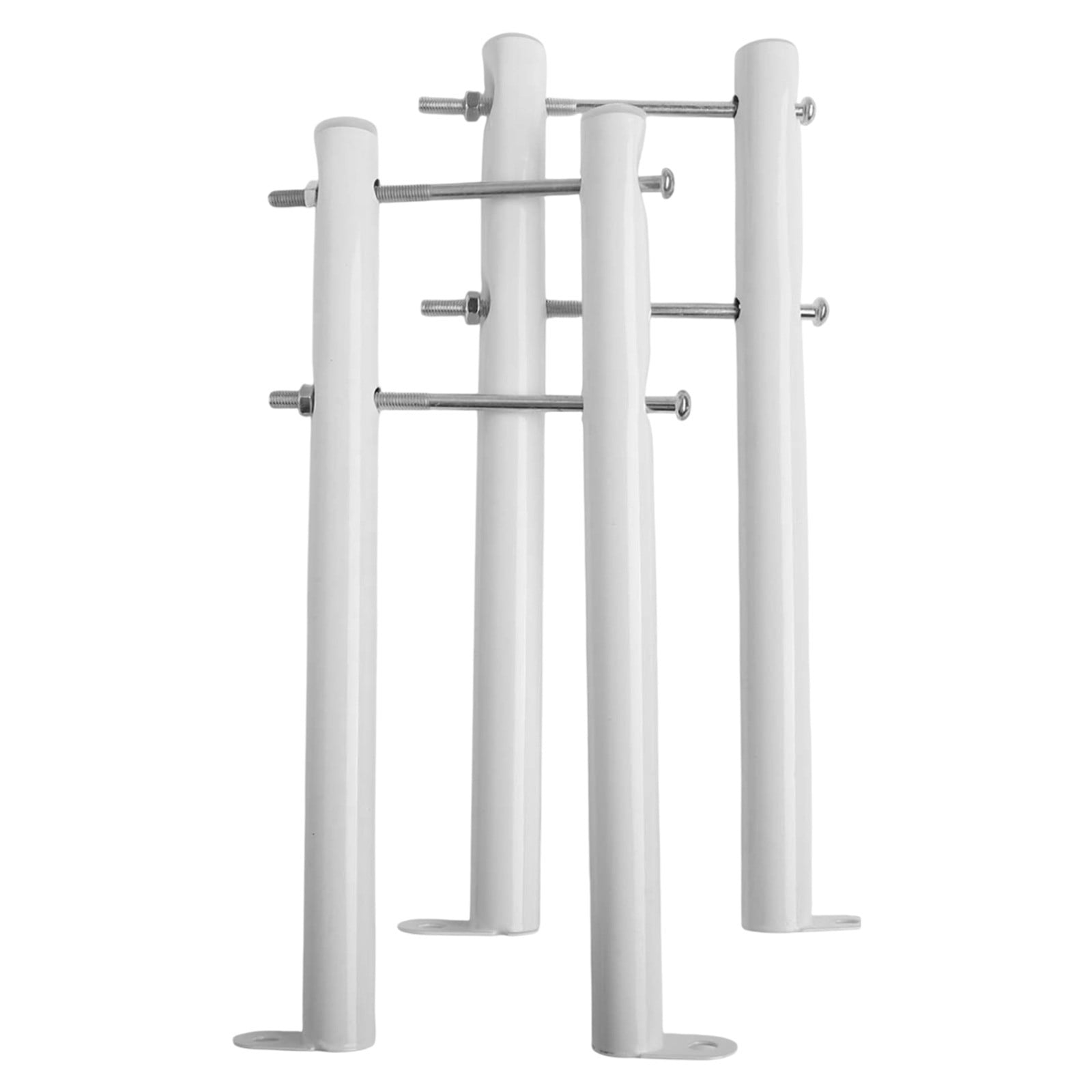 DAMIFU Sleek and Sturdy Steel Support Feet for Vertical Cast Iron ...