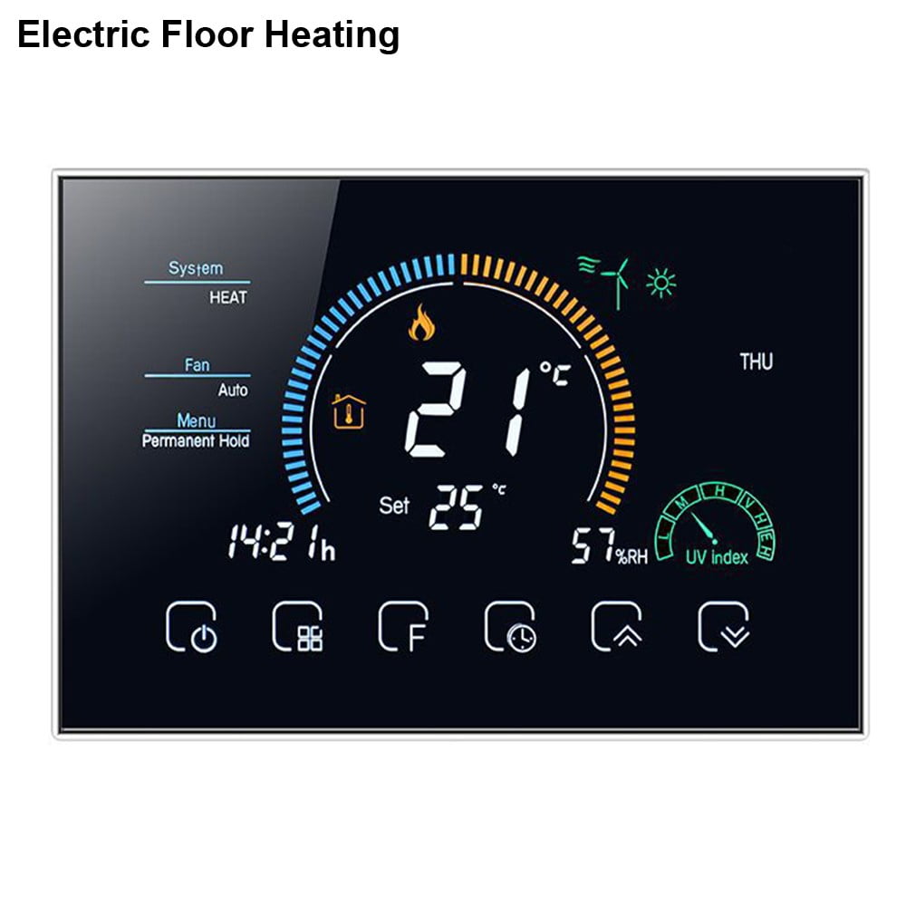 DAMIFU Smart for Tuya WiFi Smart Programmable Thermostat APP Control ...