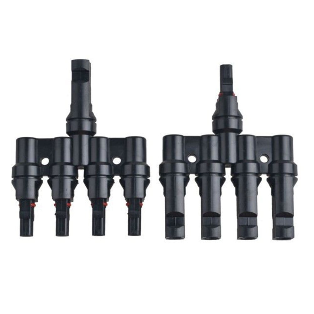 DAMIFU Solar Panel Solar Connector Connectors Four-in-PV Connectors ...