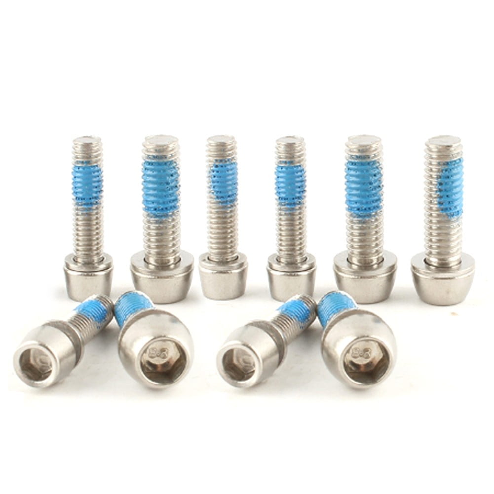 DAMIFU Stem Screw Stem Bolt Fits Road or MTB Handlebars 10 x M5/M6 20mm ...