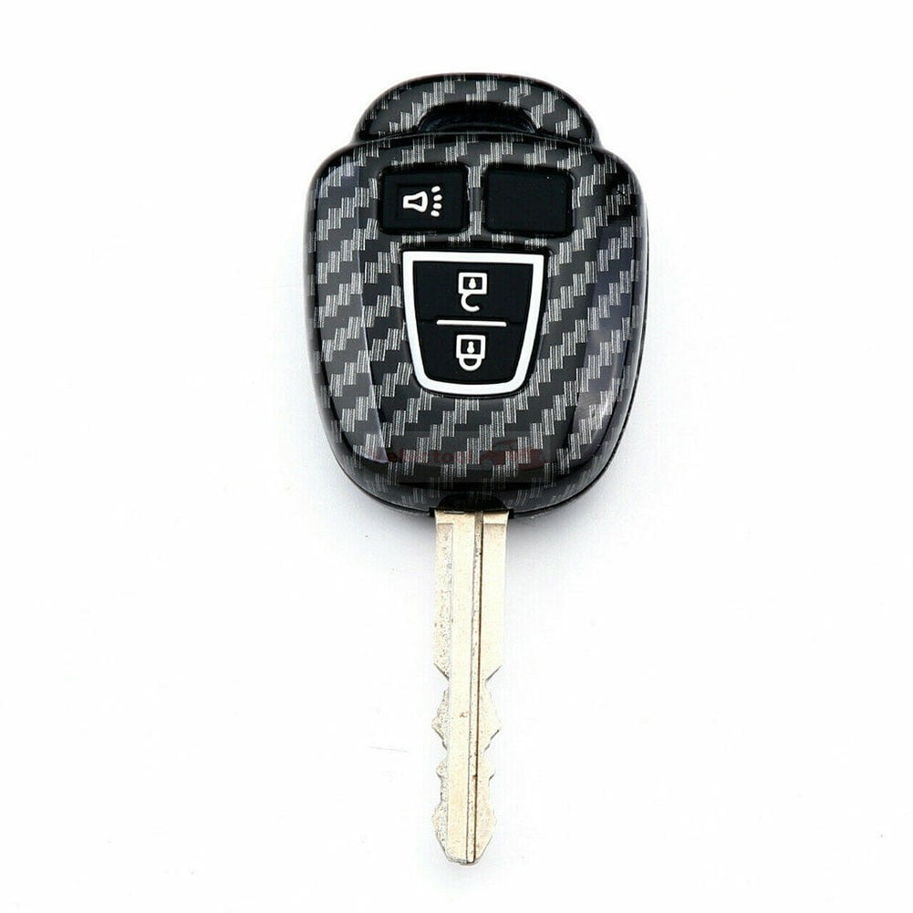 DAMIFU Stylish Key Fob Cover for Toyota For Tacoma 3 BNT Carbon Fiber ...