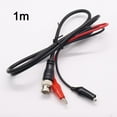 Alligator Clip Probes BNC To Double Alligator Clip Test Cable - 1M/3 ...