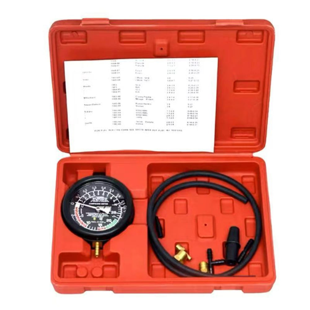 DAMIFU TU-1 Car Intake Manifold Vacuum Detection Tool Pressure Gauge ...