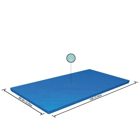 DAMIFU Tarp For Under Pool Pool Ground Cover Tarp For Pool Pool Ground ...