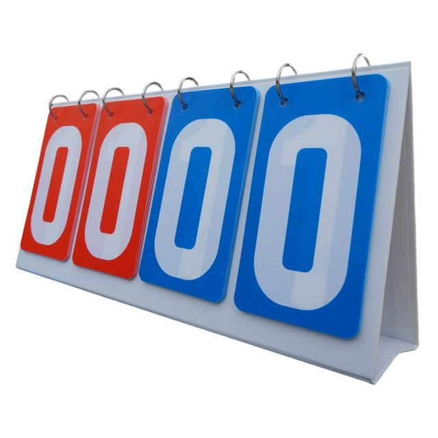 DAMIFU Two-color Table Top Scoreboard Flipper 3-Digits Plastic For ...
