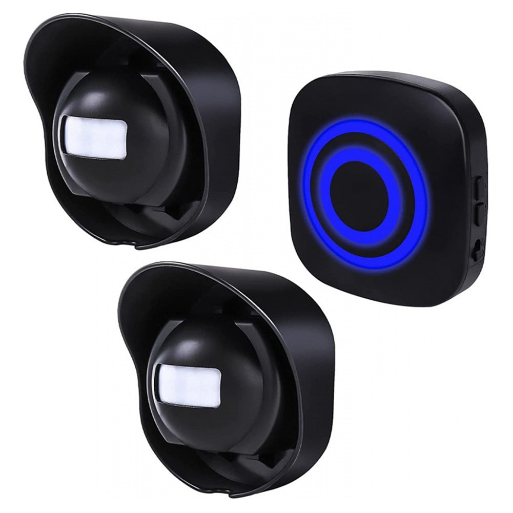 DAMIFU Wireless Waterproof Induction Doorbell with Alarm Receiver and ...