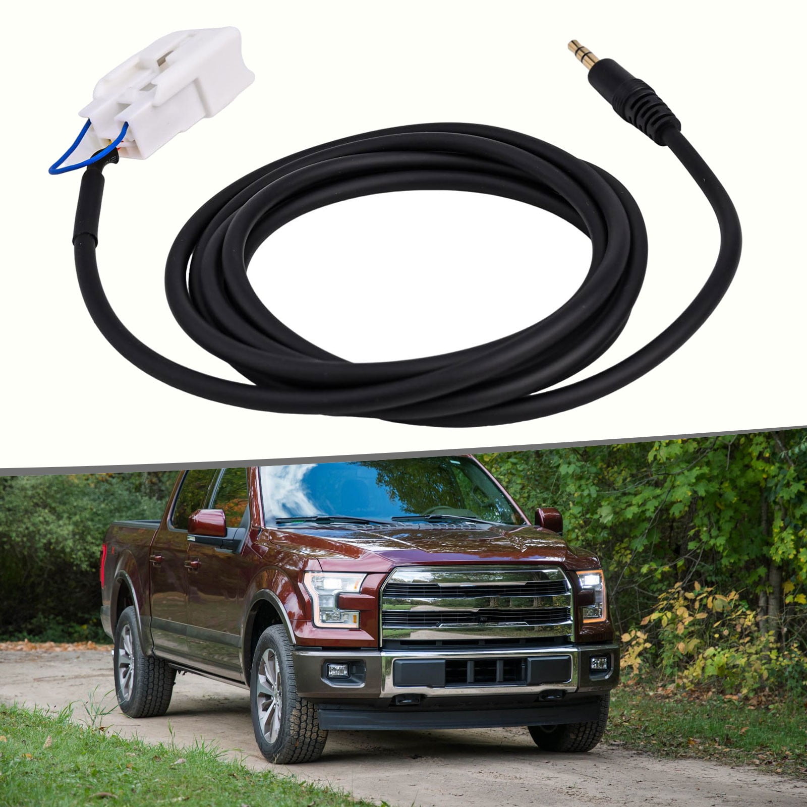 DAMIFU ford Car Aux MP3 Adapter Cable 6 Pin Interface Easy Installation ...