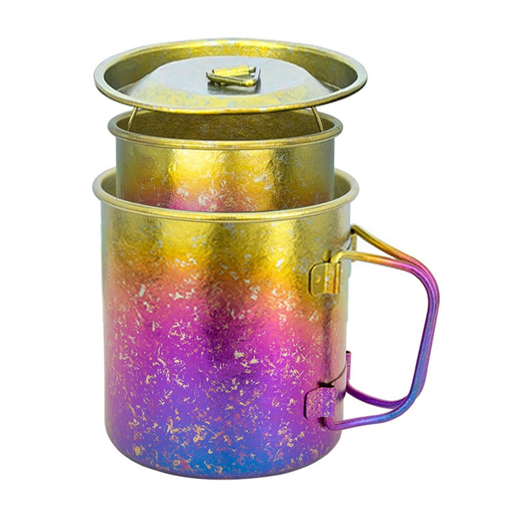 DAMIFU ultralight ti alloy tce tea set outdoor travel set boiling water ...