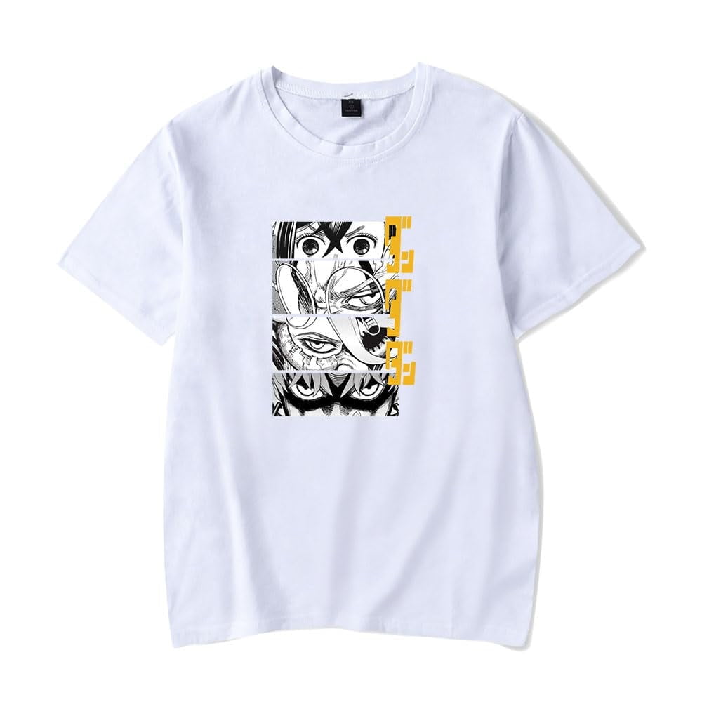 DAN DA DAN Merch T-Shirt Dandadan Anime Casual Short Sleeved T Shirt ...