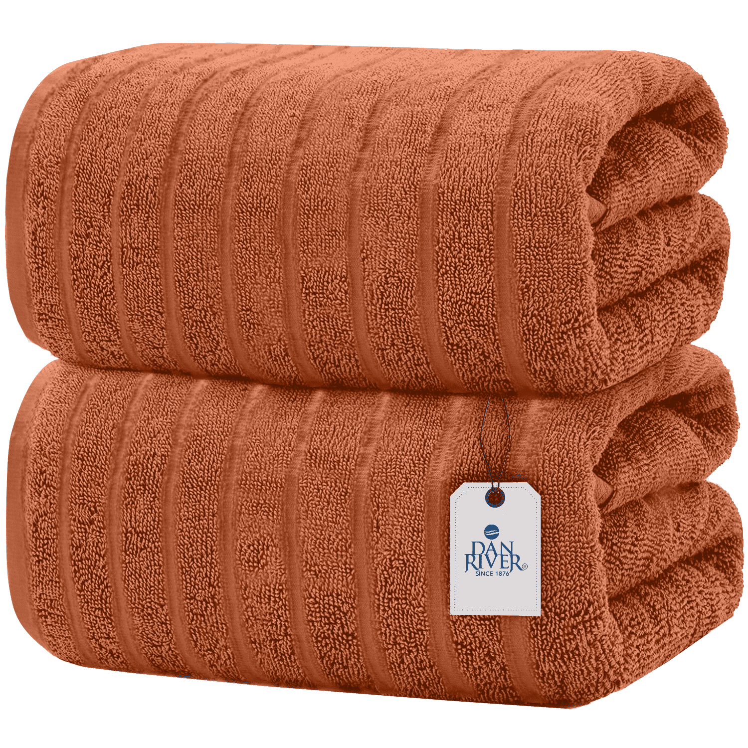 Free Shipping! DAN RIVER XL Bath Sheets Set of 2 – 550 GSM, 100% Cotton ...