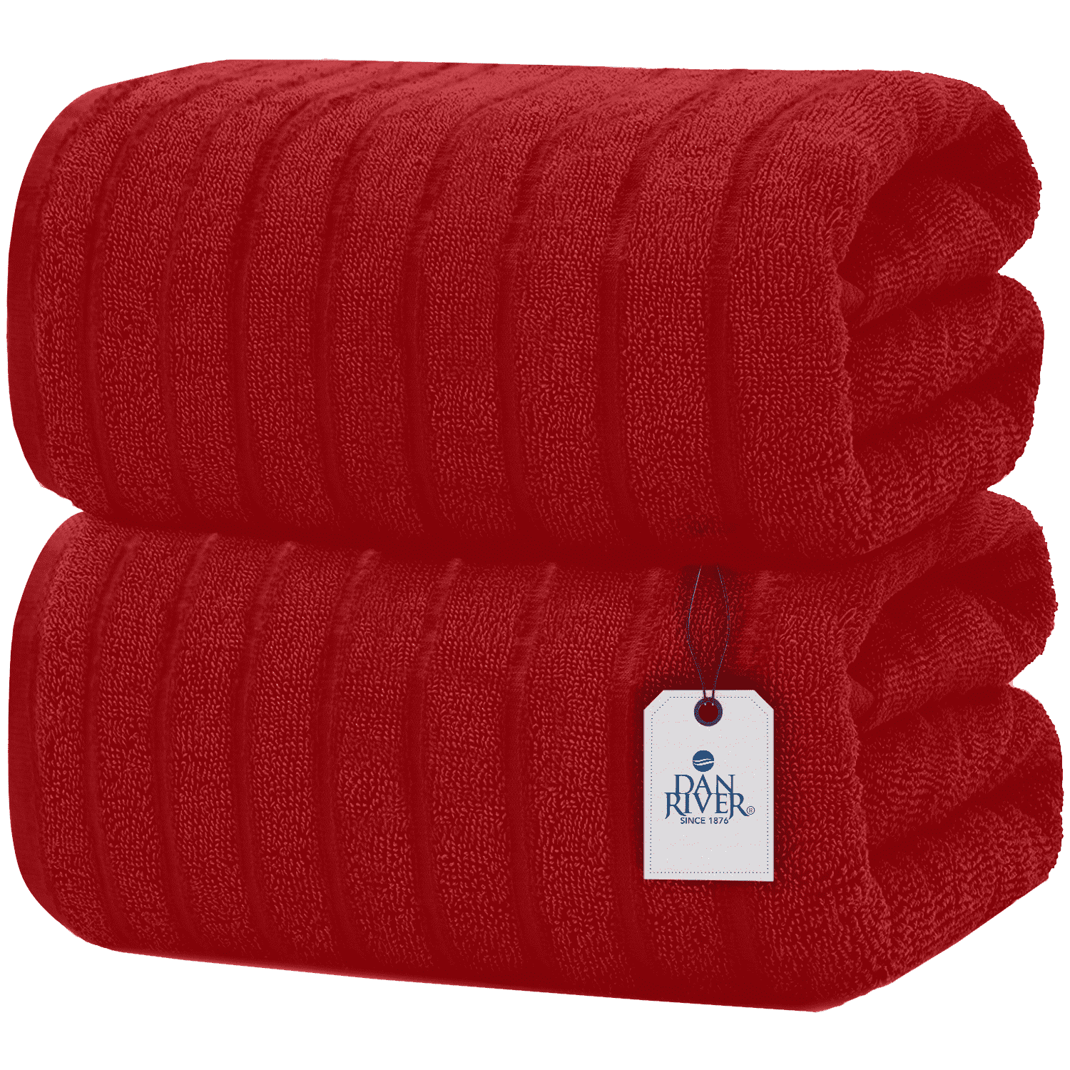 DAN RIVER Extra Big Oversized Bath Sheets Set of 2 – 550 GSM Soft ...