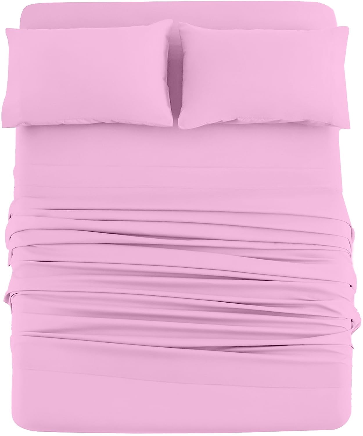 Dan River Full 100% Cotton Jersey Knit Bed Sheet Set 4 Piece Soft ...