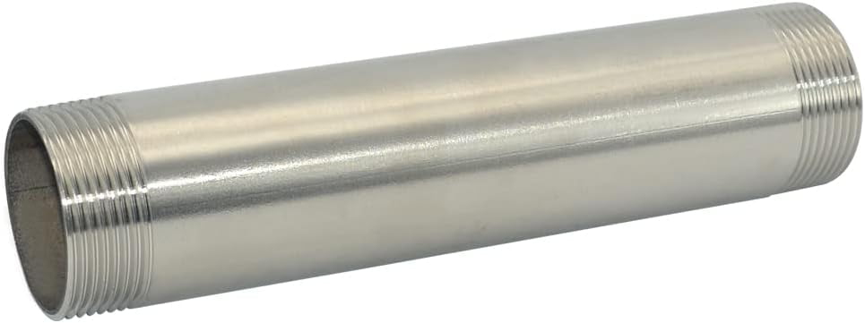 DAN SPEED 1-1/2inch Threaded Pipe Fitting 200MM DN8 Stainless Steel ...