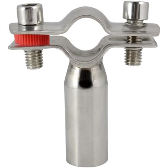 DAN SPEED Sanitary Bracket Pipe Fitting OD 19mm Adjustable Clamp ...