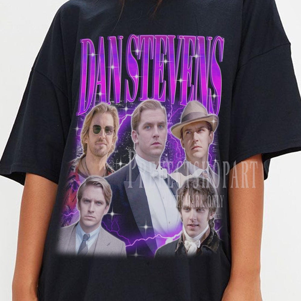 DAN STEVENS Vintage Shirt, Dan Stevens Homage Tshirt, Dan Stevens Fan ...