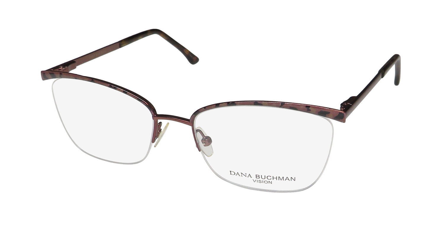 DANA BUCHMAN PAMELA HALF-RIMLESS LIGHT WEIGHT VISION CARE EYEGLASS ...