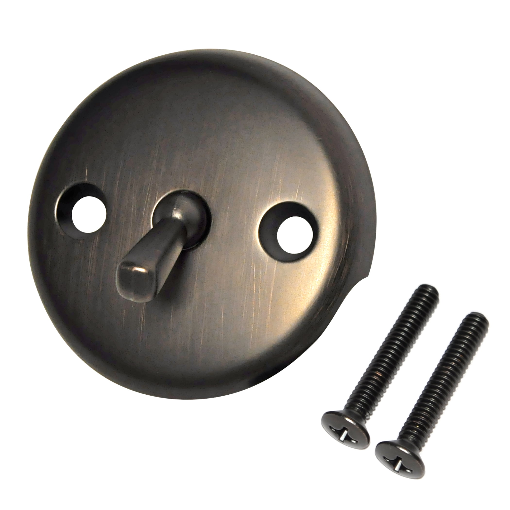 DANCO Tub/Shower Overflow Plate with Trip Lever for Tub Drains, Oil ...