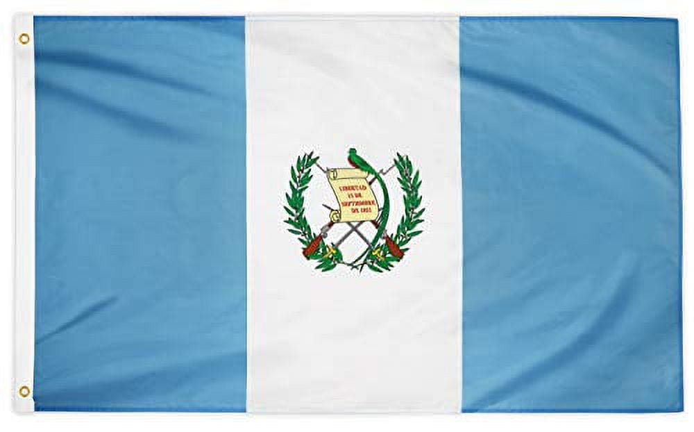 DANF Guatemala Flag 3x5 Ft - 100D Thicker Polyester - Guatemalan ...