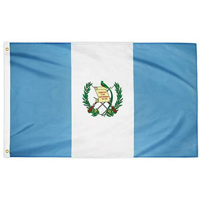 DANF Guatemala Flag 3x5 Ft - 100D Thicker Polyester - Guatemalan ...