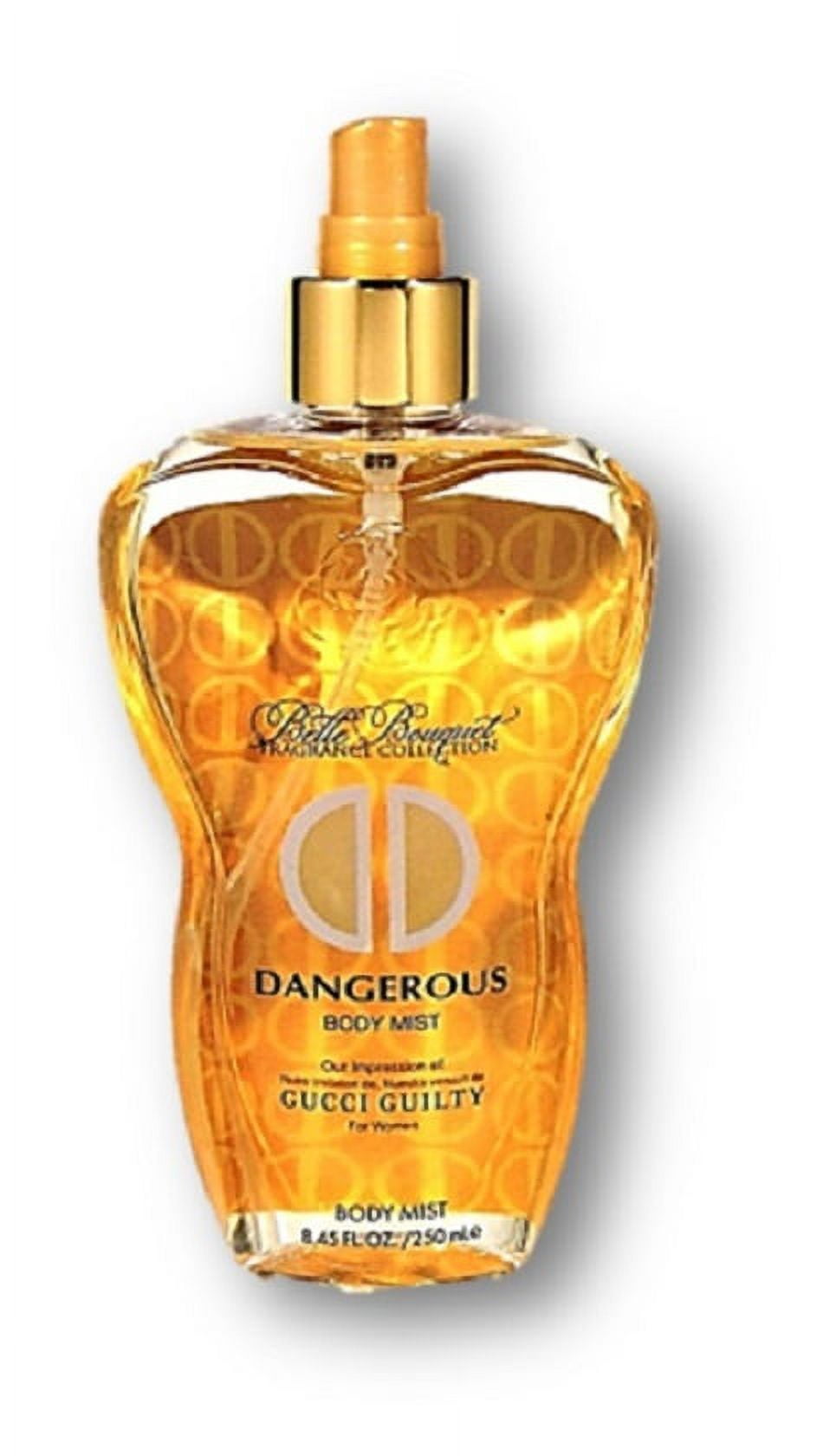 DANGEROUS BODY MIST designer 8.4 oz spray by BELLE BOUQUET 2 PACK ...