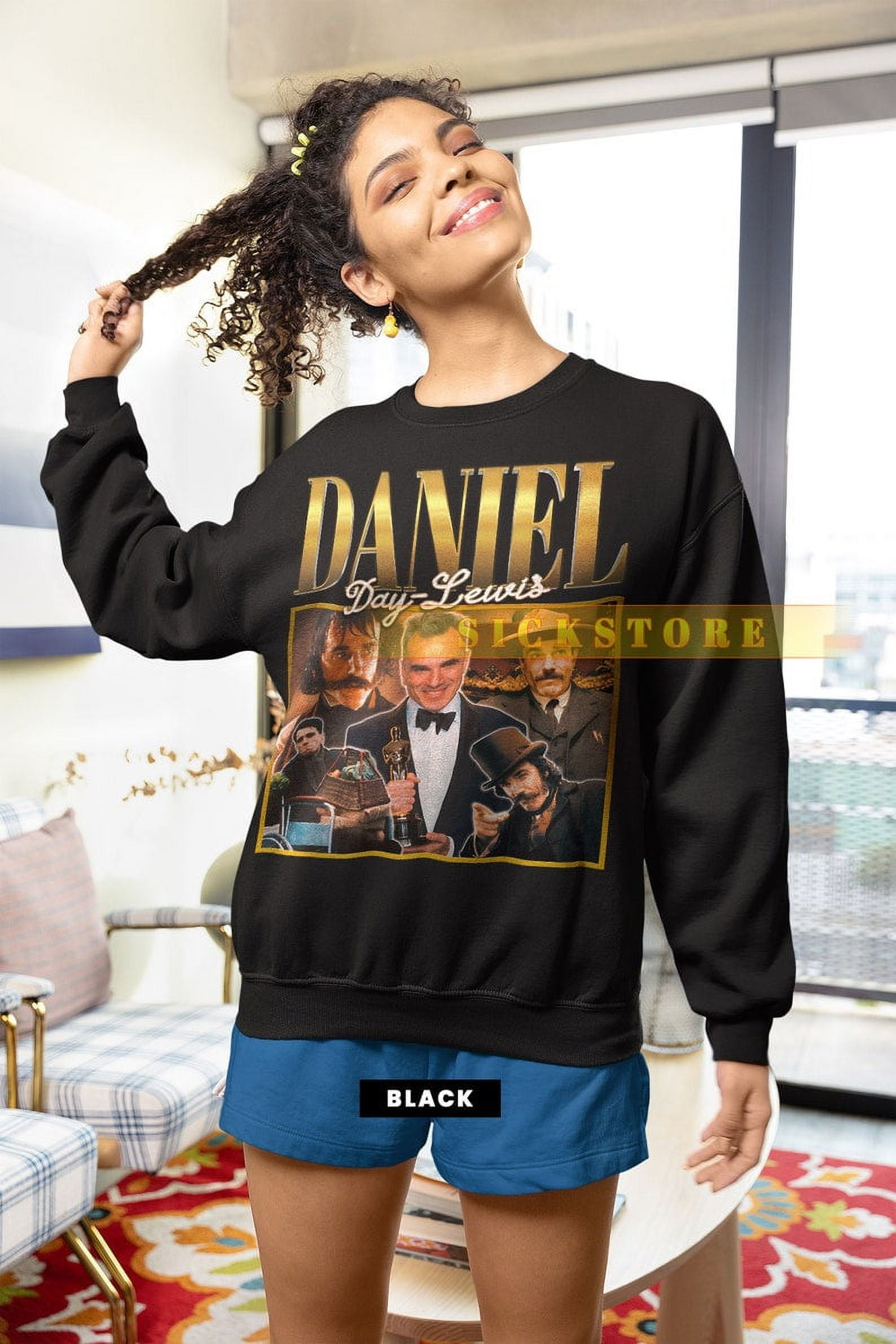 DANIEL DAY-LEWIS Vintage Sweatshirt, Daniel Day Lewis Homage Sweater, Daniel Day Lewis Fan ...