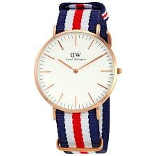DANIEL WELLINGTON White Dial Men's Watch - Walmart.com