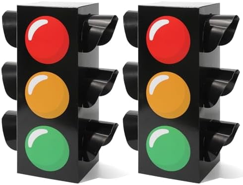 DANIUBE 2PCS Traffic Light Favor Boxes, 15.7'' Transportation Boxes for ...