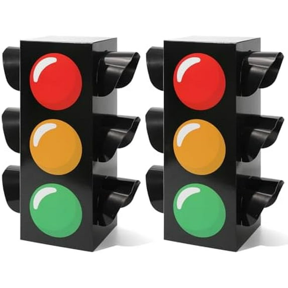 DANIUBE 2PCS Traffic Light Favor Boxes, 15.7'' Transportation Boxes for ...