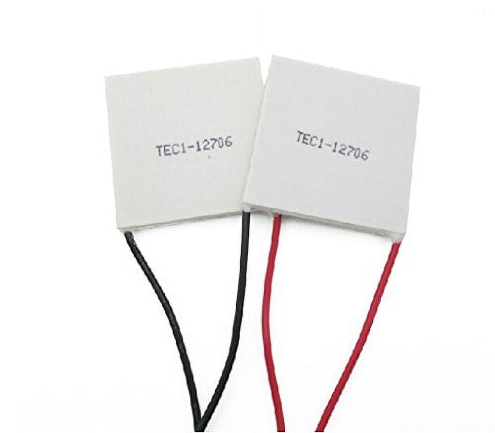 DAOKI 2PCS TEC1-12706 12V 60W Heatsink Thermoelectric Cooler Cooling ...