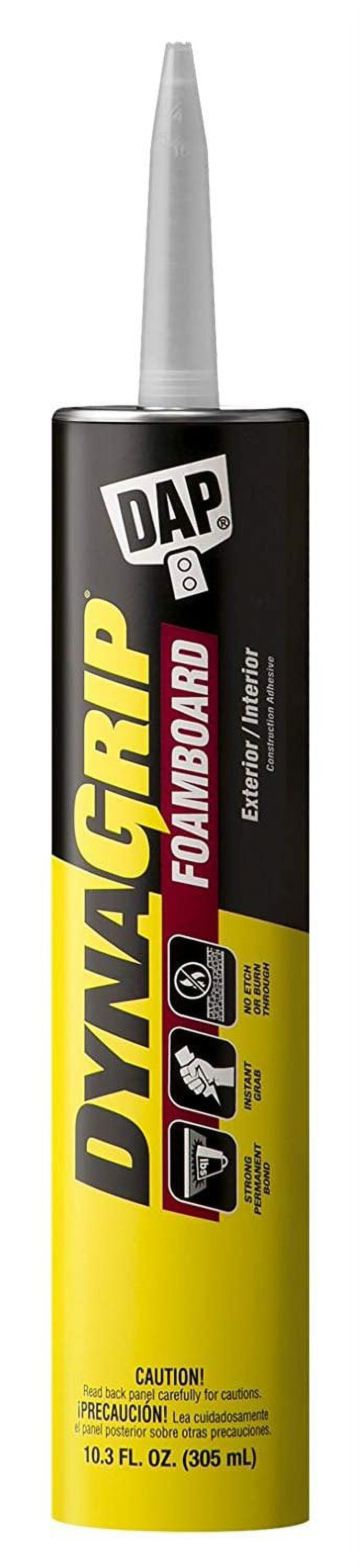 DAP Foamboard Construction Adhesive 10.3 oz - Walmart.com