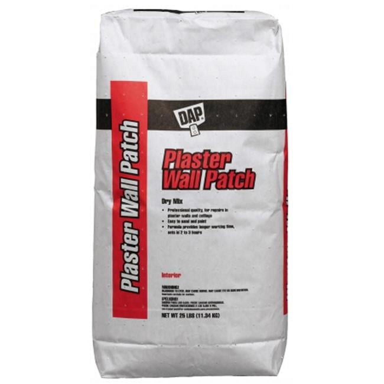 Dap 25-Lb. Plaster Wall Patch Dry Mix Filler Compound, Professional ...