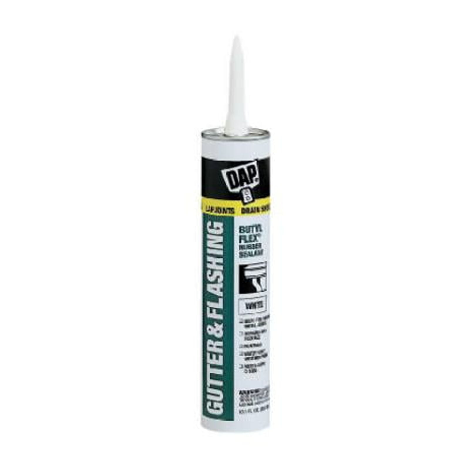 Free Shipping! DAP 18188 Butyl-Flex Gutter and Flashing Sealant, Gray ...