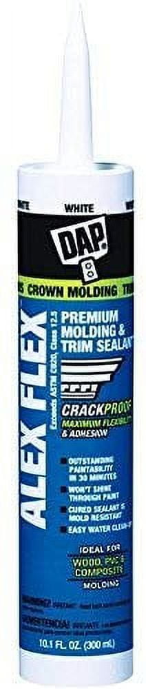 DAP 18542 2 Pack 10.1 oz. Alex Flex Premium Molding and Trim Sealant ...