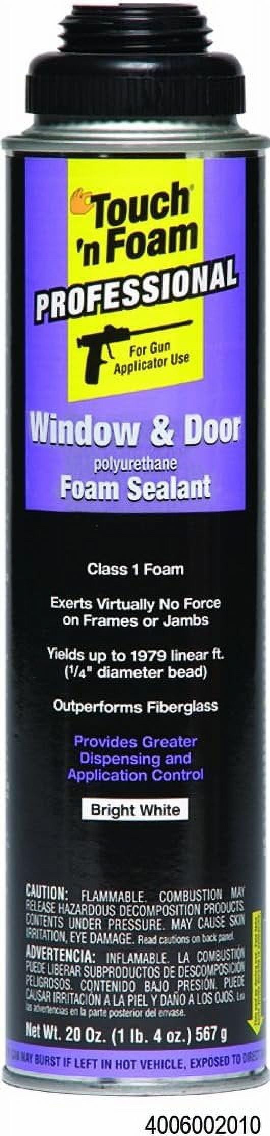 DAP 7565002010 Window & Doors Straw Foam, 20 OZ, White, 20 Ounces ...