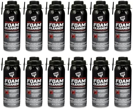 DAP 7565012005 Zero VOC Poly-Clean Polyurethane Gun Foam Cleaner, 12/12 ...