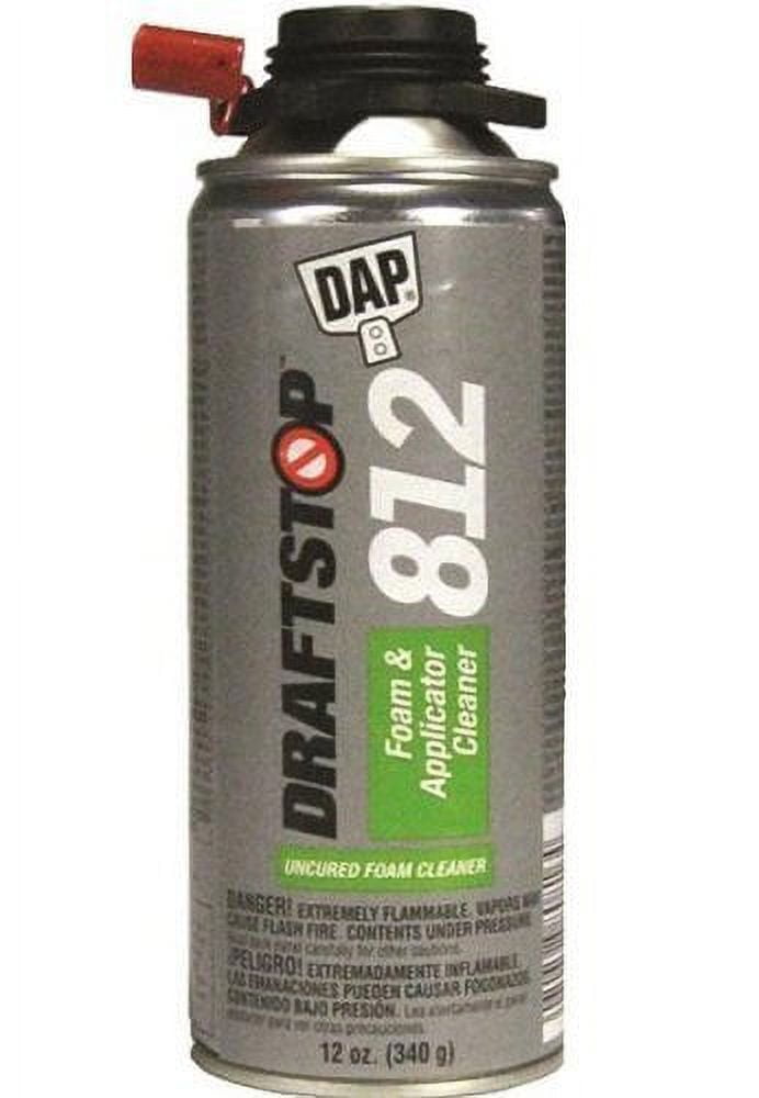 DAP 80816 Draft Stop 812 Foam Cleaner Aerosol Can, Clear, Strong ...