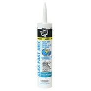 White Lightning 3006 Advanced Formula Caulk, White, Acrylic Latex, 10 ...