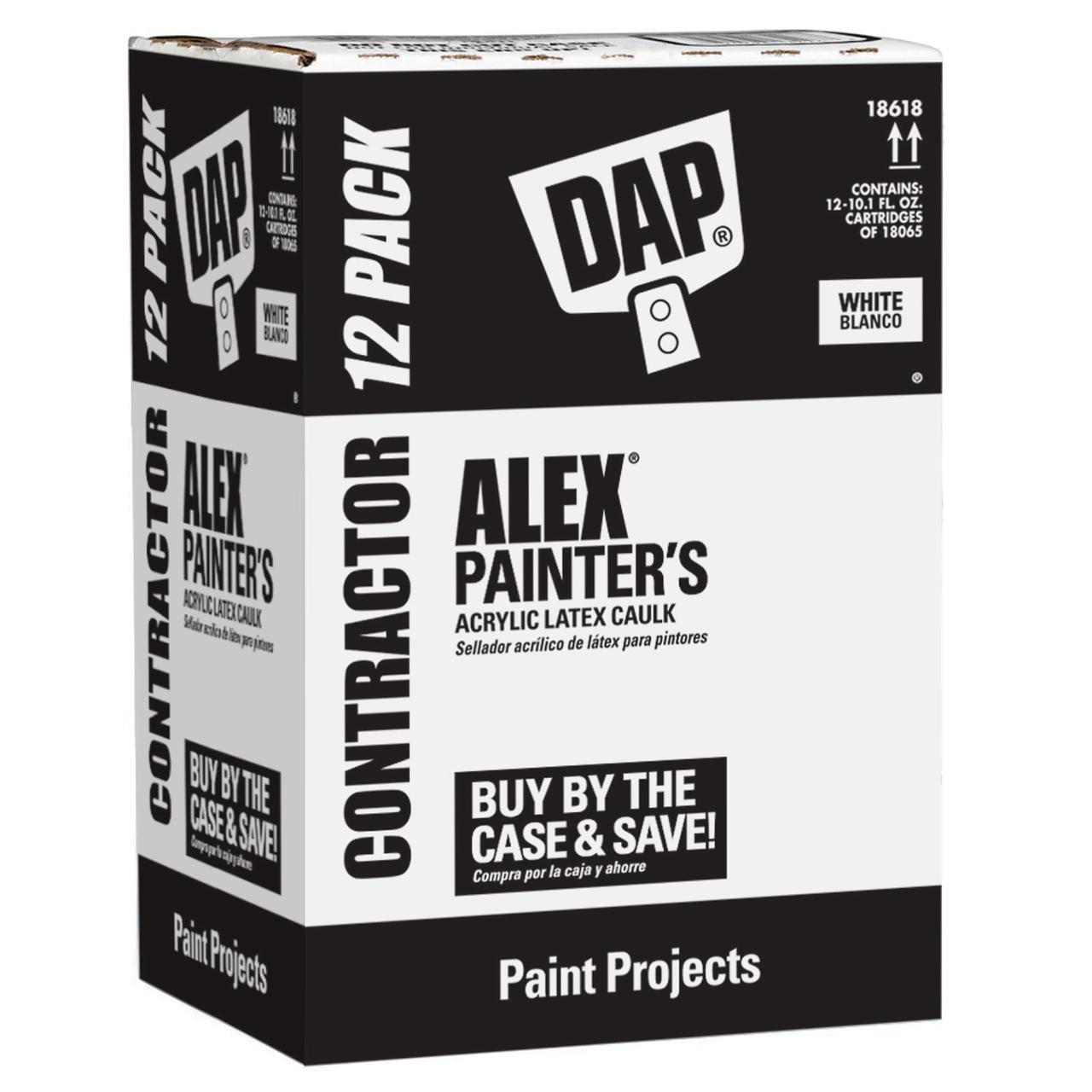 DAP Alex Painter's All-Purpose Acrylic Latex Caulk, Indoor/Outdoor ...